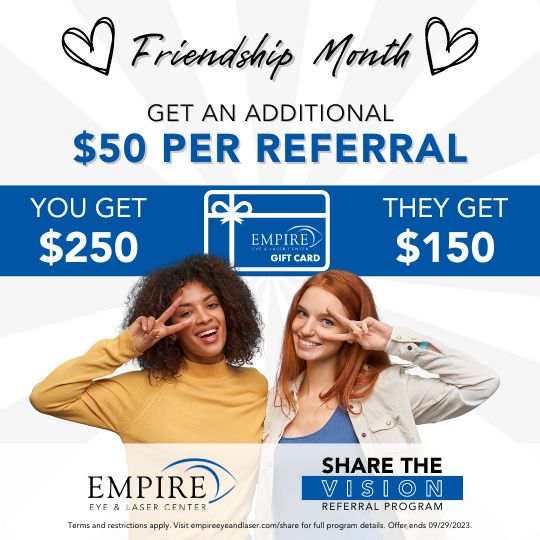 Monthly Specials | Empire Eye and Laser Center